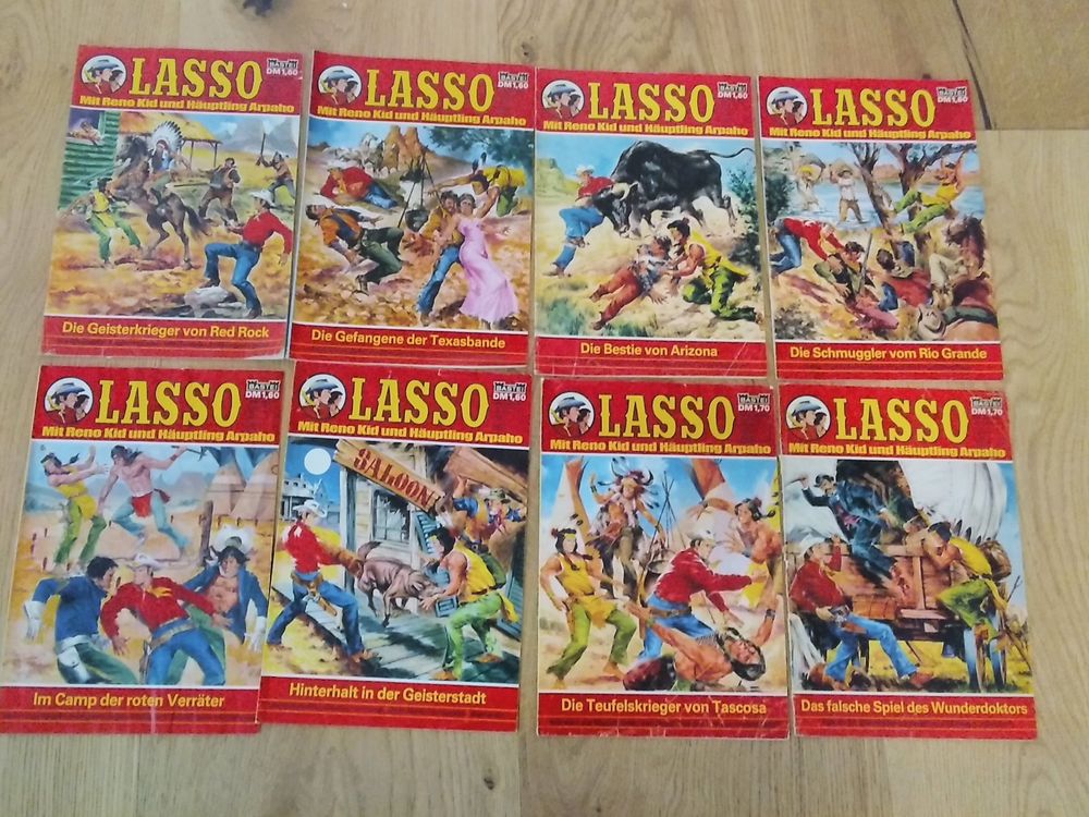 8 Lasso Comics (Gebraucht) in Haag (Rheintal) für CHF 18 – mit ...