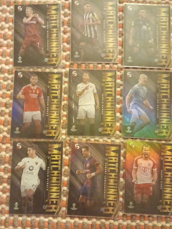 9 Matchwinner Fussball Karten (Neu (gemäss Beschreibung)) in Rafz für ...