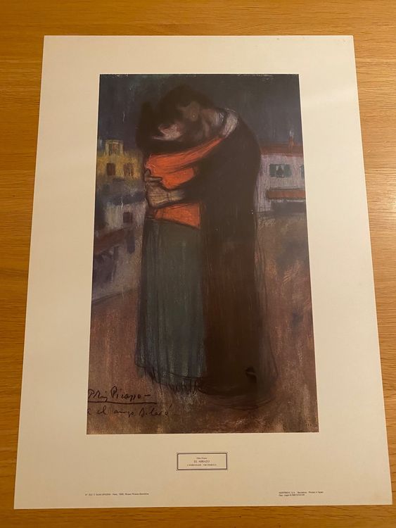 Picasso Plakat El abrazo | Kaufen auf Ricardo