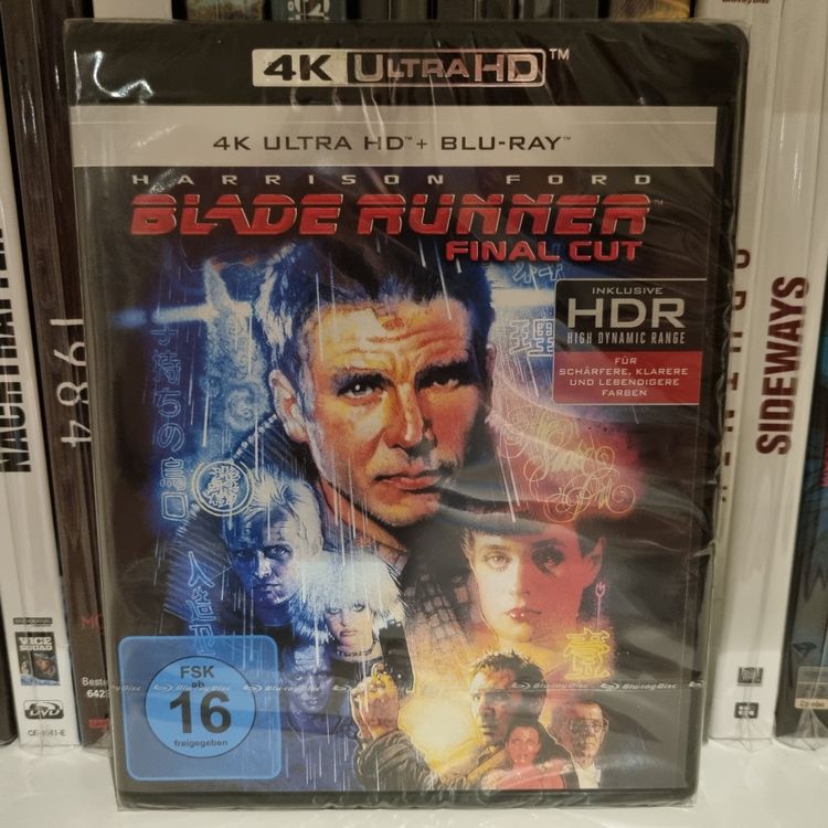 Blade Runner - Final Cut 4K Ultra-HD + 2D-Blu-ray (Neu und ...