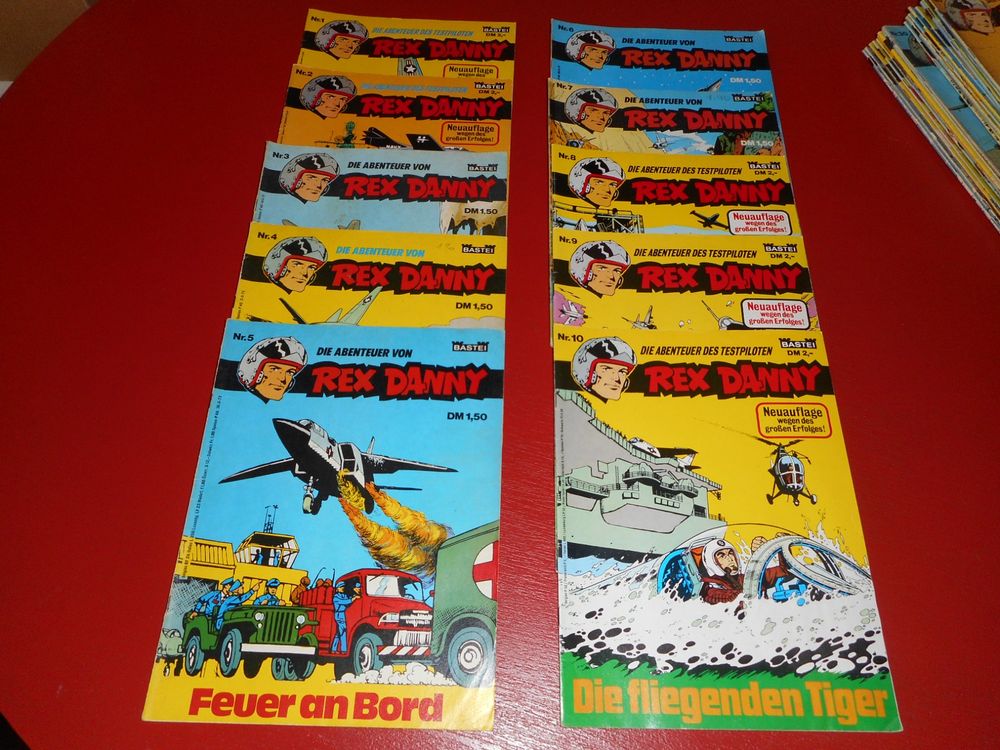 Rex Danny Sammlung 1-30 1./2. Auflagen/Buck Danny/Jets 1977 (Gebraucht ...