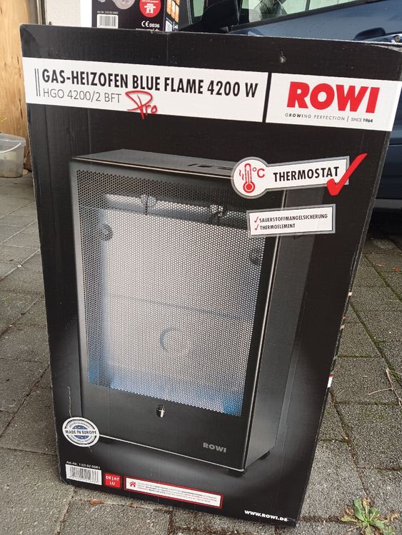 Gasheizer für Innenräume Rowi Blue Flame | Kaufen auf Ricardo