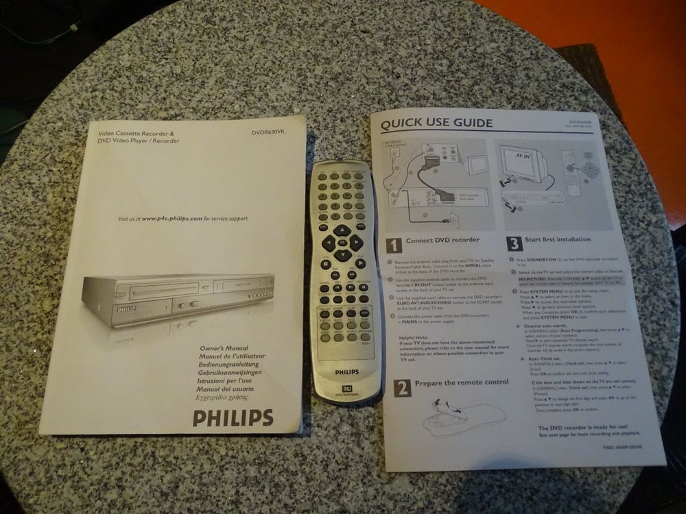 Philips VHS DVD Recorder, Typ DVDR630VR | Kaufen auf Ricardo