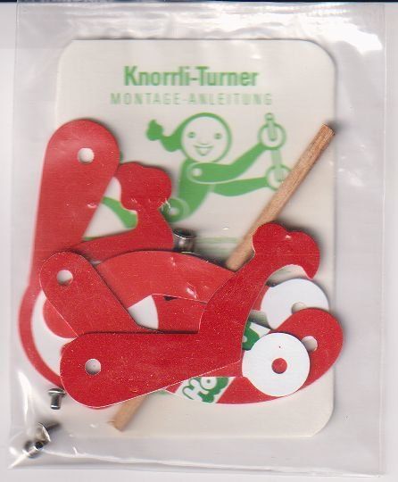 Knorrli-Turner, ca. 1950 Reklame, Werbung, Comics Figur (Neu und originalverpackt) in Basel für ...