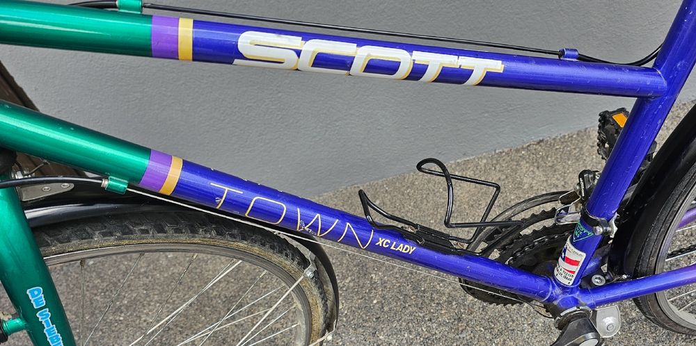 Velo SCOTT Town XC Lady avec panier neuf (Neu (gemäss Beschreibung)) in ...