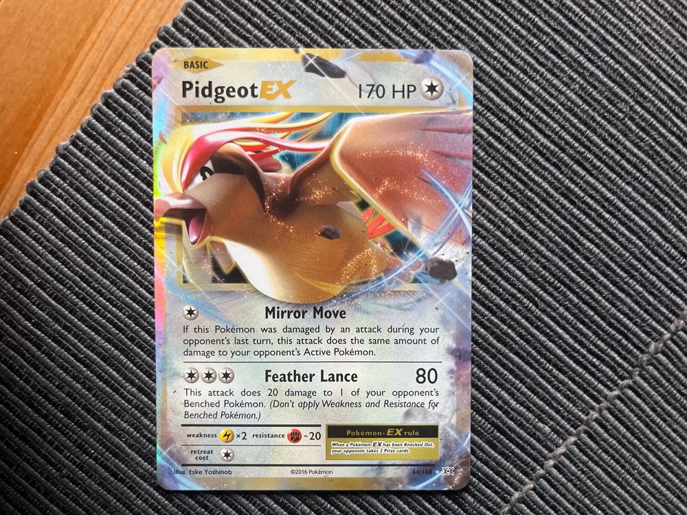 Pokemon Pidgeot EX XY Evolutions (Neu (gemäss Beschreibung)) in Wabern ...