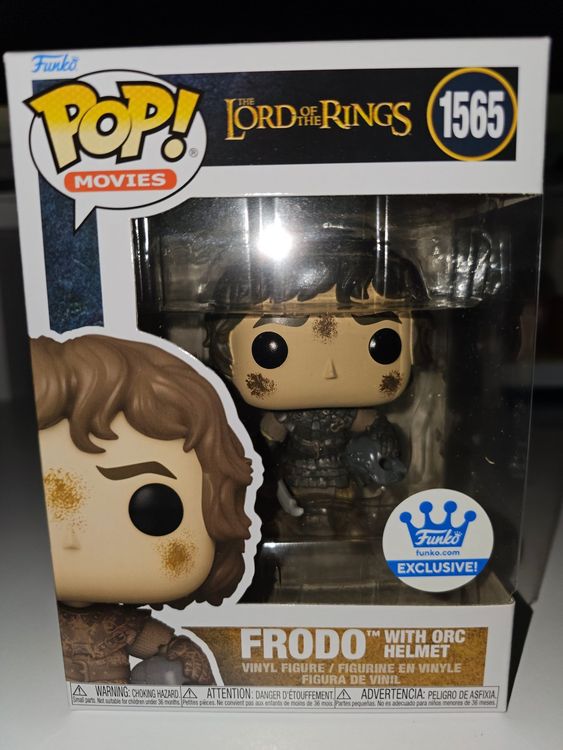 Funko Pop ! Lord of the Rings Frodo Orc Helmet 1565 Exclusiv | Kaufen ...