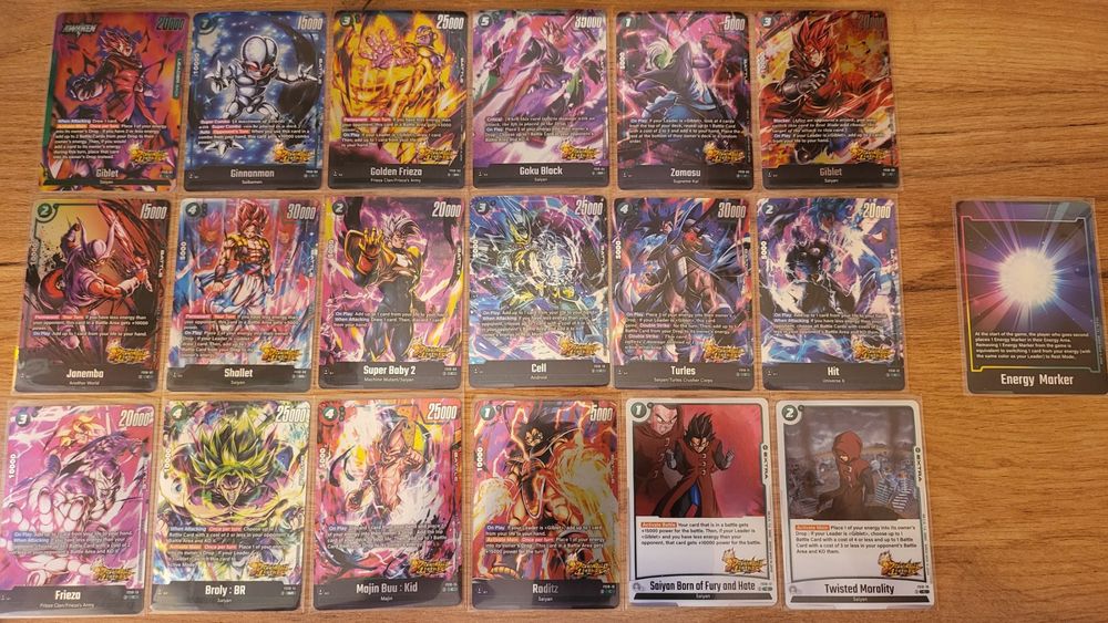 Dragonball fusion world deck EX cards Fs09/10 shallot/giblet (D ...