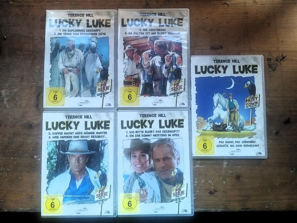 5 Lucky Luke DVDs - Die Serie (Gebraucht) in Chur für CHF 5.75 – mit ...