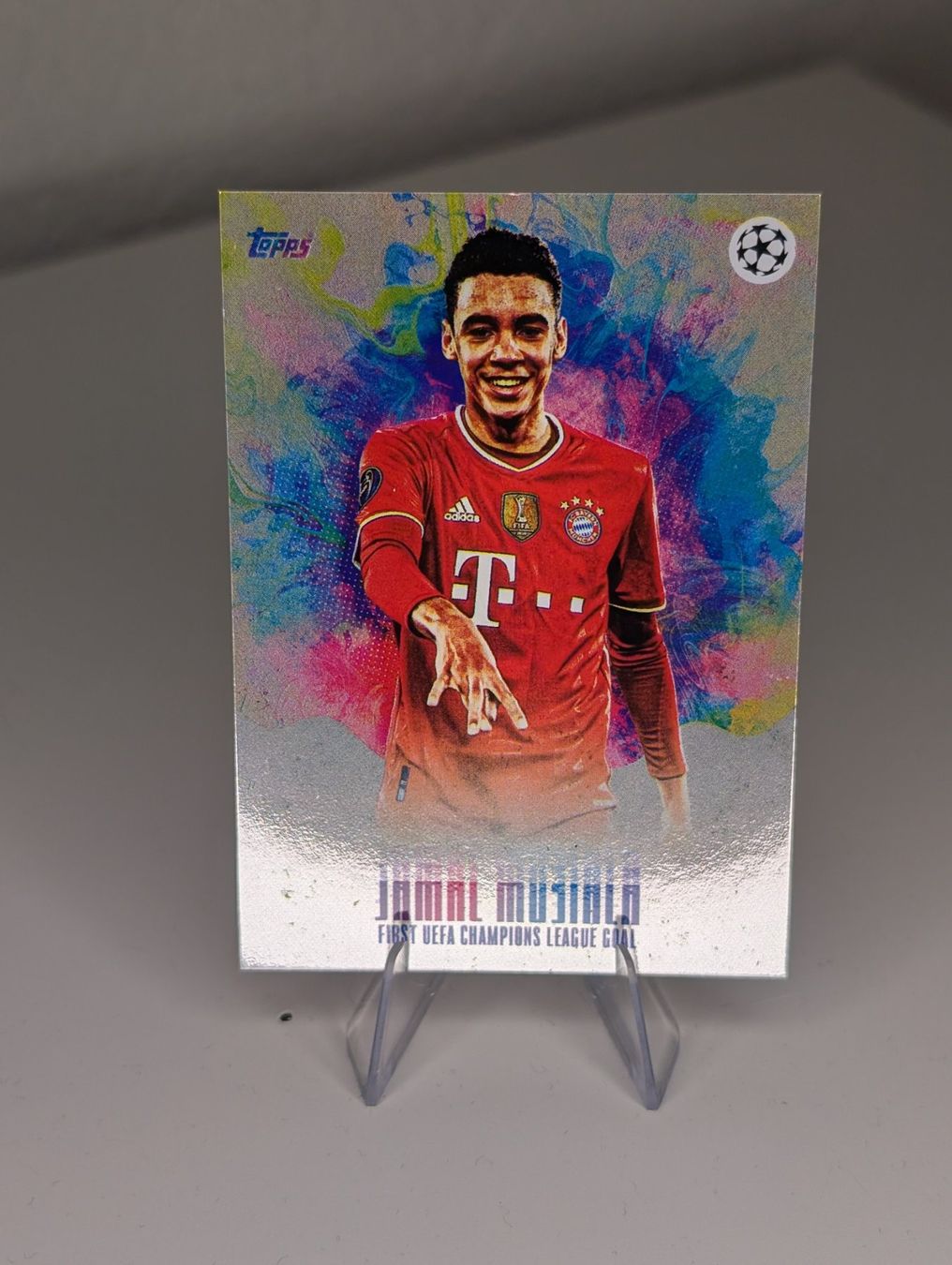 Topps Jamal Musiala Karte - FC Bayern München Saison TOP! (Neu (gemäss ...