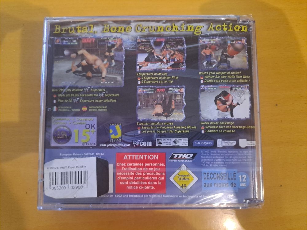 Dreamcast - WWF Royal Rumble - Top Spiel - Kult Game! OVP (Neu und ...