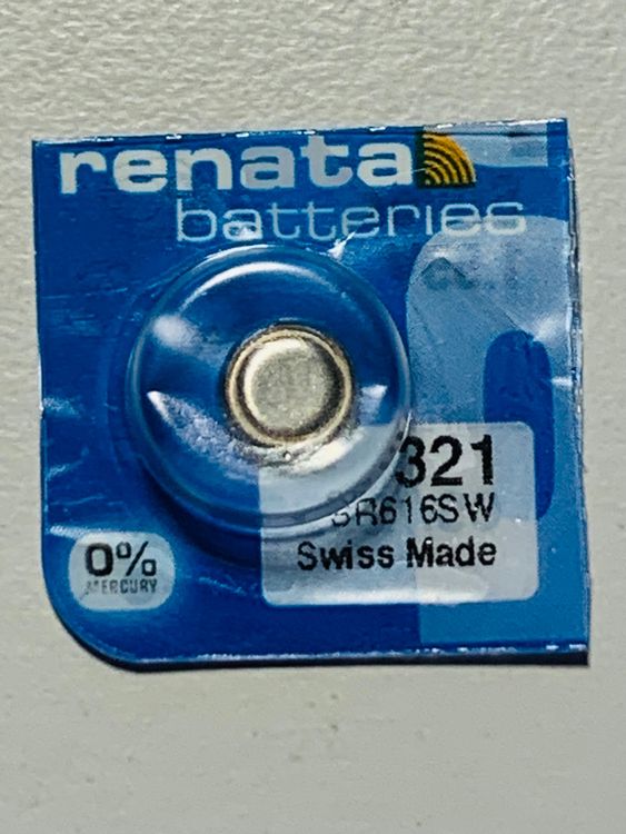 Uhren Batterie 321 (Neu und originalverpackt) in Grenchen für CHF 1.8 ...