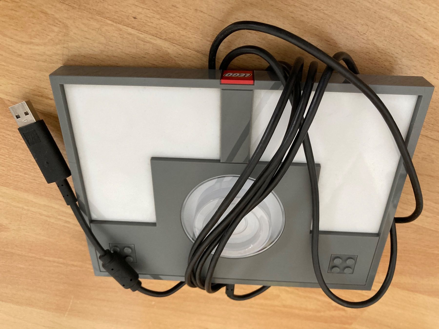 LEGO LED Lichtpanel / Leuchtplatte – USB – grau – gebraucht (Gebraucht ...
