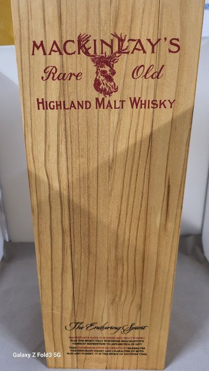 Hackleton – Mackinlay’s Rare Old Highland Malt "sehr RAR!) | Kaufen auf ...