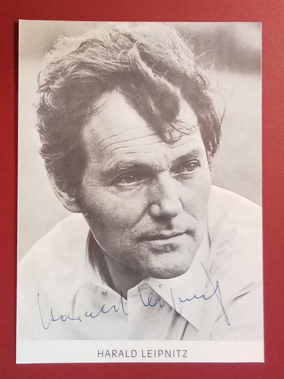 Harald Leipnitz 1926-2000 Autogramm Fotopostkarte 10x15cm | Kaufen auf ...