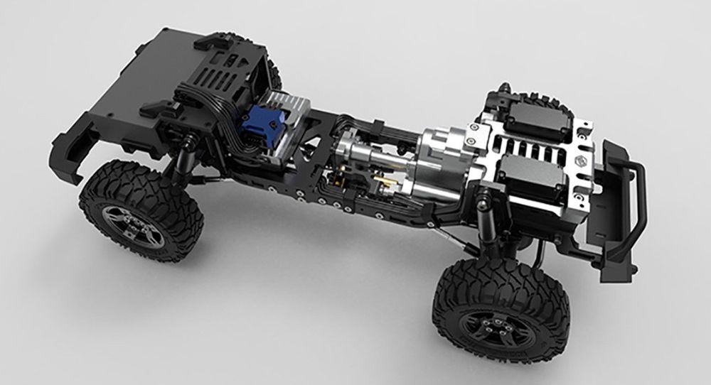 CAPO Crawler 1/18 4WD RC aus Metall mit 2 Gang Getriebe | Acheter sur ...