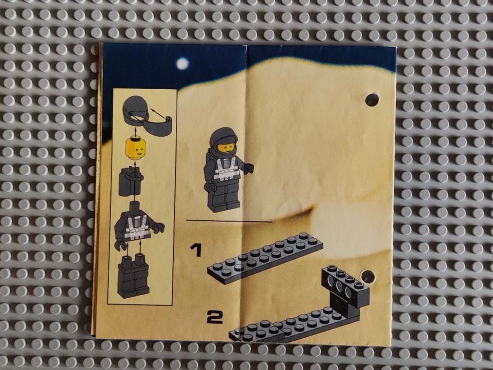 LEGO Space Anleitung / Instructions - Blacktron 6876 (Gebraucht) in ...
