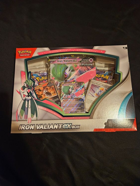 Pokémon TCG: Iron Valiant ex Box EN (Neu und originalverpackt) in ...