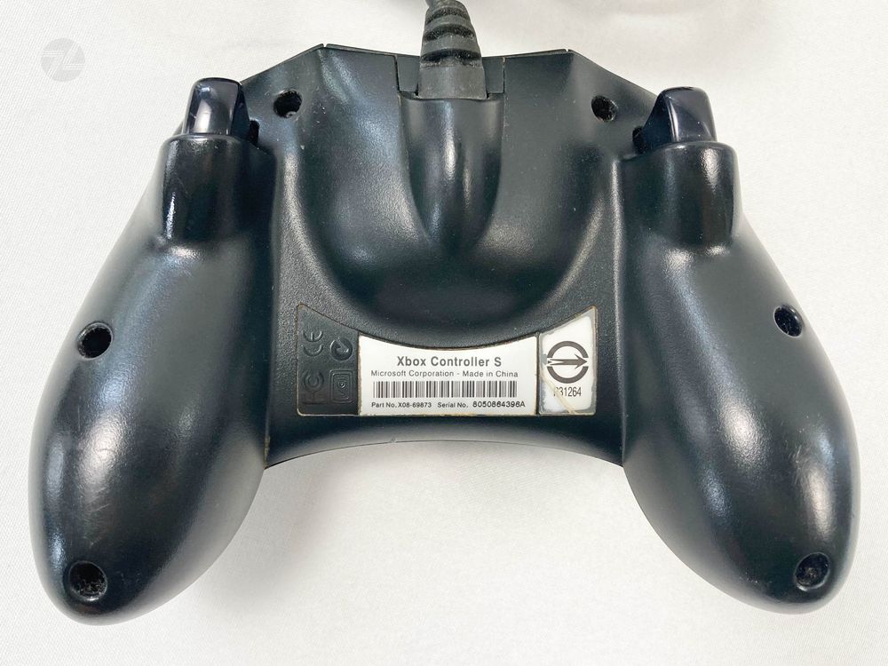 XBOX Original Controller Schwarz mit Kabel Joystick Vintage (Gebraucht ...