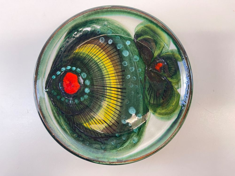Keramik Dessert Teller von WILLY STEINLIN ca. 1960 (Gebraucht) in ...