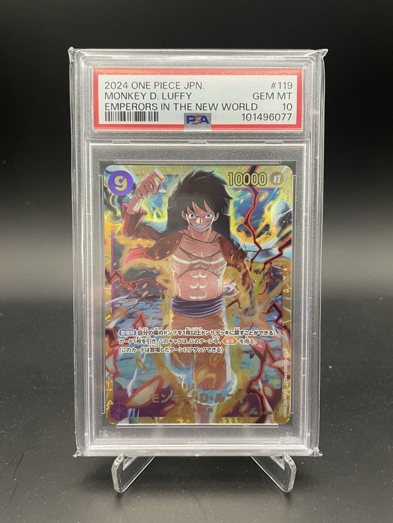OP Monkey D. luffy OP09-119 PSA 10 | Kaufen auf Ricardo