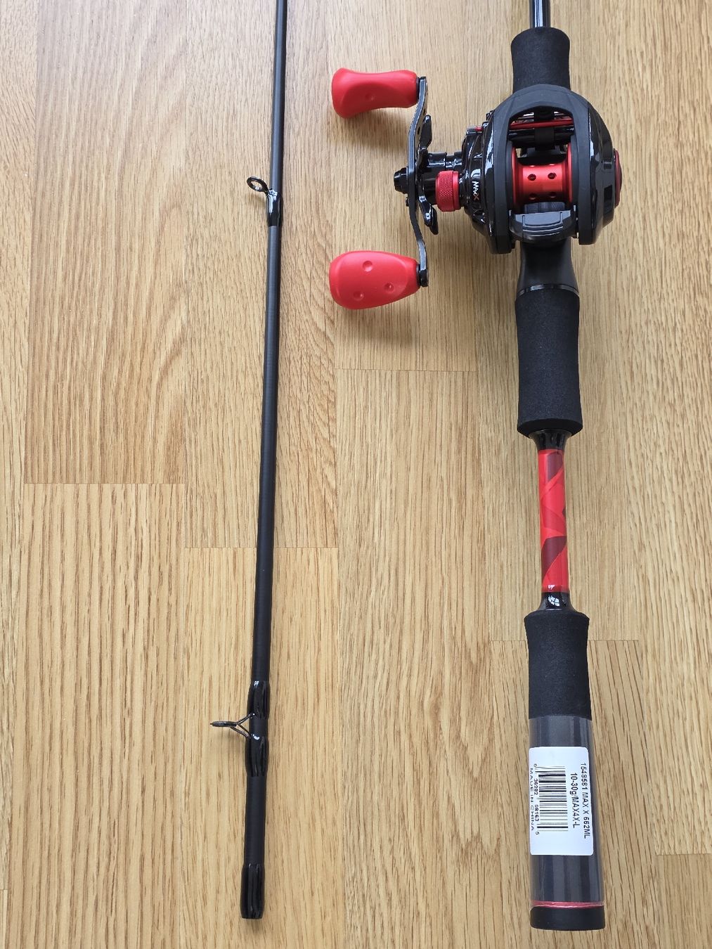 ABU GARCIA BAITCAST COMBO ALLROUND HECHT ZANDER EGLI FORELL (Neu und ...