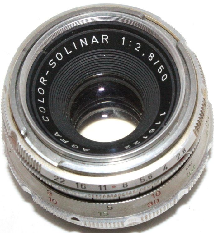 AGFA COLOR-SOLINAR 2.8 / 50 mm (Gebraucht) in Allschwil für CHF 8 – mit ...