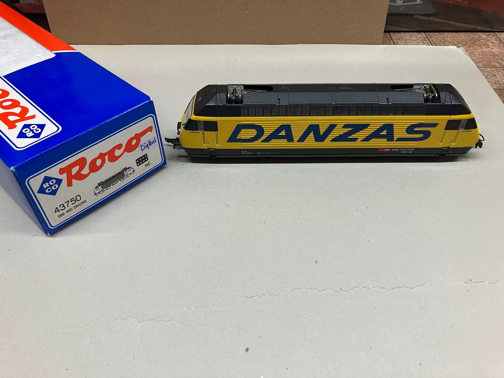 Roco 43750 SBB Re 460 018-5 "DANZAS", H0 GS DC Digital | Kaufen auf Ricardo