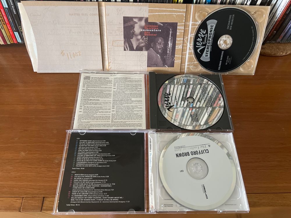 3 albums jazz : 2 X Verve + 2cd Clifford brown (D'occasion) à Bouveret ...