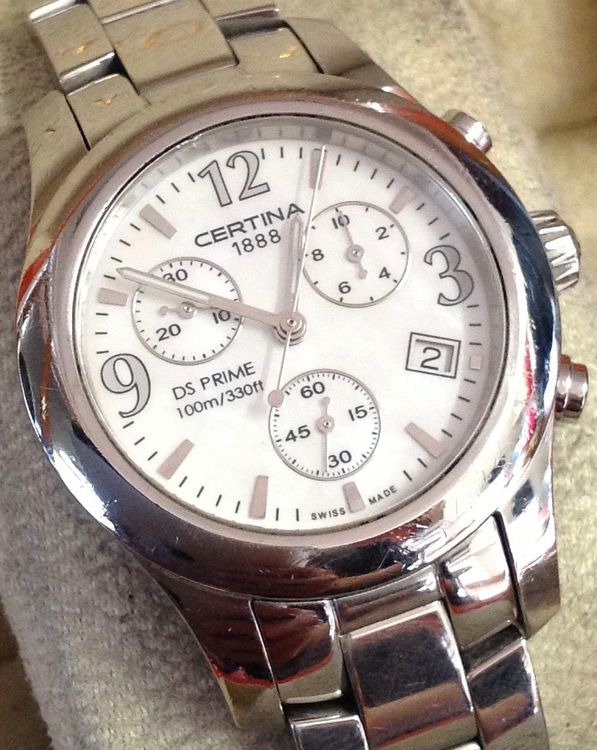 CERTINA DS Chronograph 38 mm ( Neue Preise : 475 CHF ) | Kaufen auf Ricardo