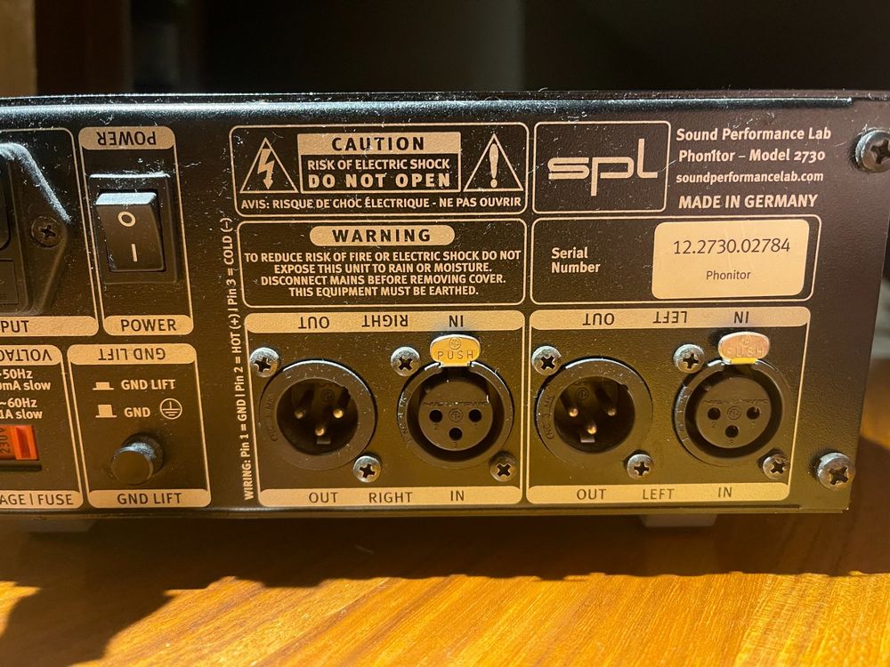 spl phonitor model 2730 - headphones amplifier (D'occasion) à Carouge ...