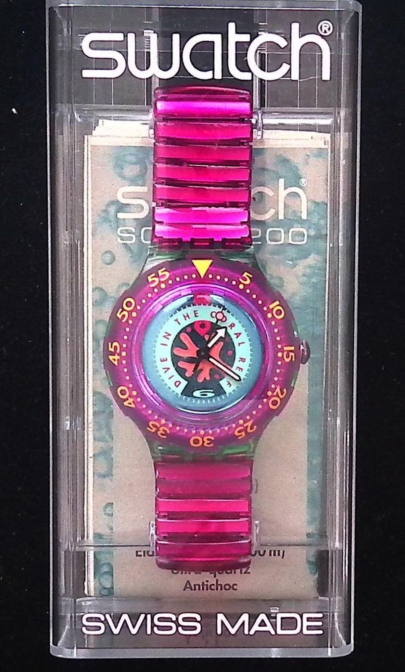 Swatch Scuba 200 (SDG102 / 103) Cherry Drops (Neu und originalverpackt) in Ebikon für CHF 95 ...