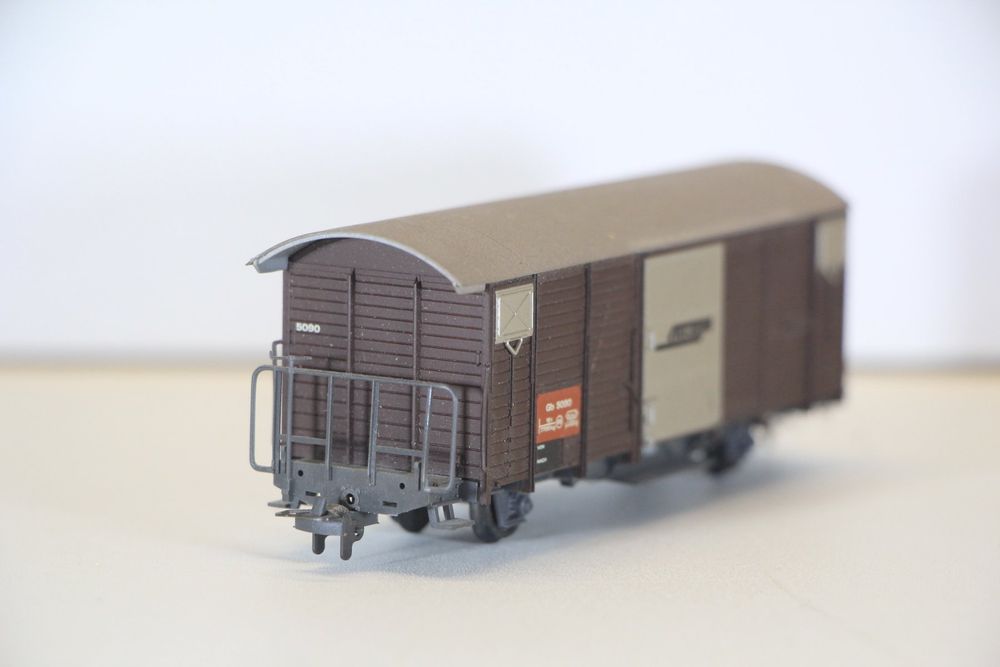 BEMO 2056 - RhB Gb 5090 Güterwagen, H0m ohne OVP (Gebraucht) in ...