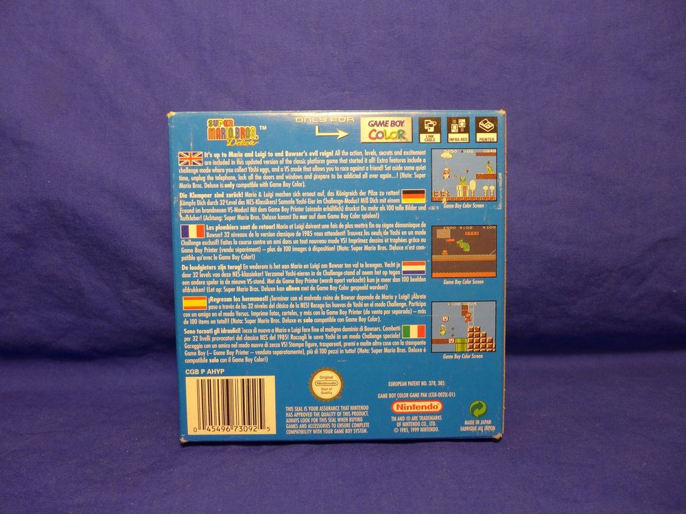 super mario bros. deluxe - gameboy color (Gebraucht) in hinwil für CHF ...
