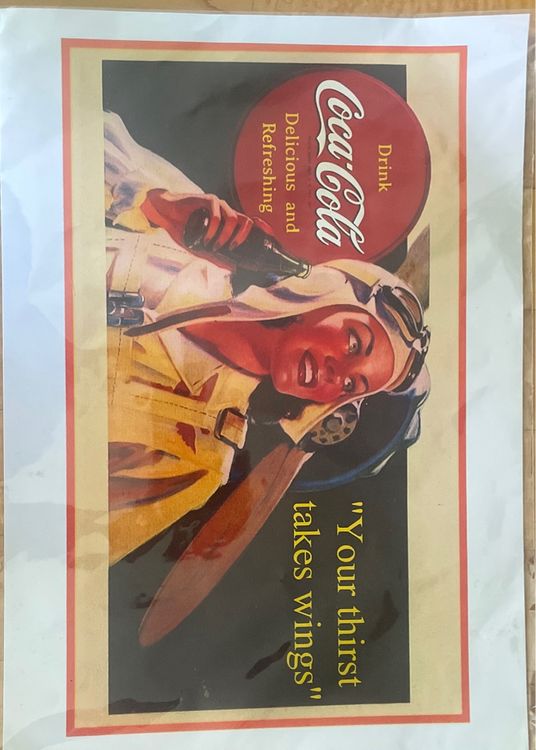 Vintage Coca-Cola posters - lot of 3 | Kaufen auf Ricardo