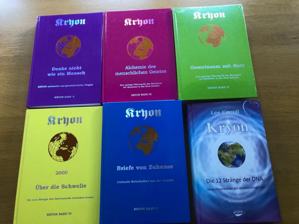 6 Bände - KRYON - NEUWERTIG UND ORIGINALVERPACKT (Neu und originalverpackt) in Oberweningen für ...