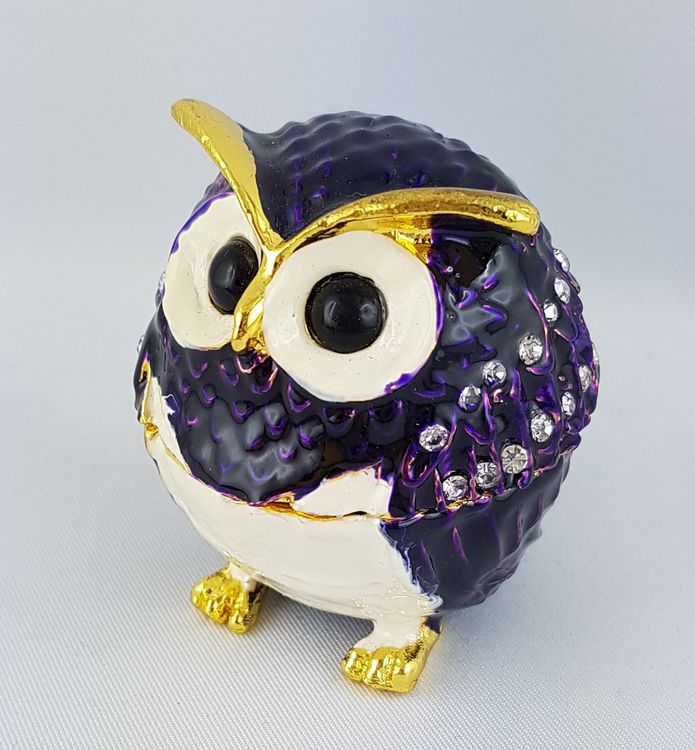 UHU mit Glitzersteinen - Schmuckdose - Schatulle - Neu (Neu und ...