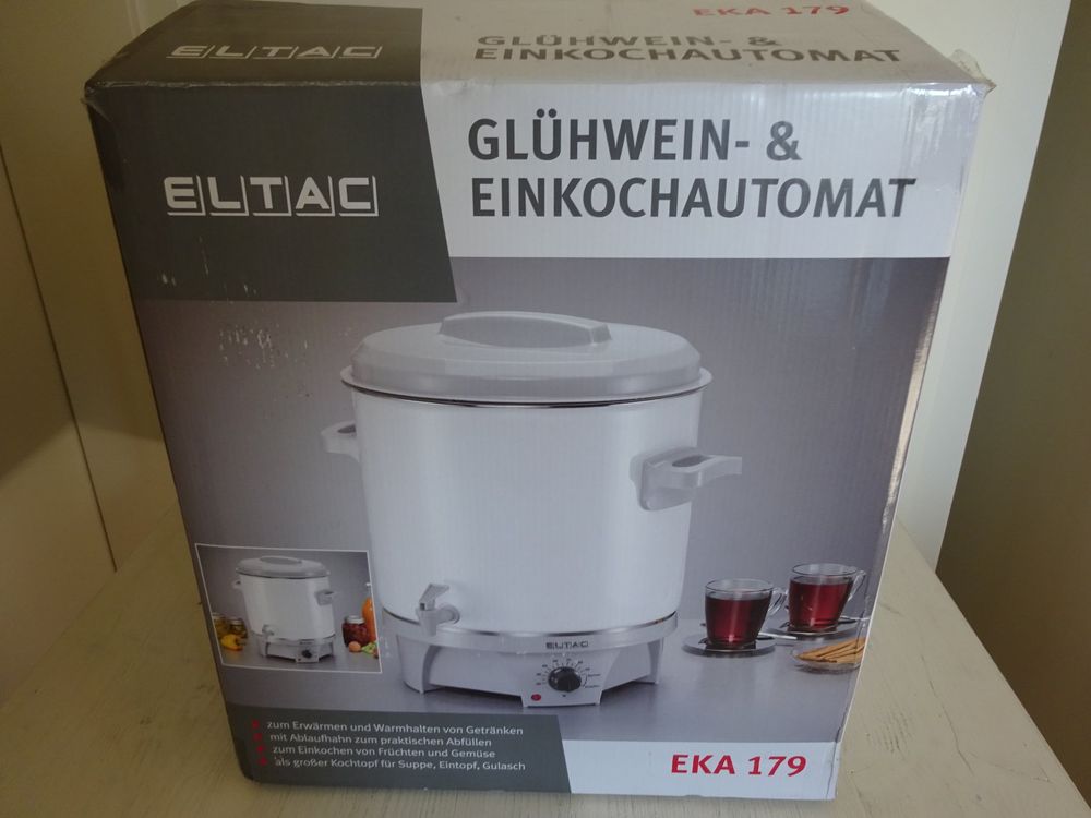 Eltac Glühwein- & Einkochautomat | Kaufen auf Ricardo