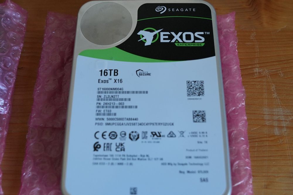 3 x HDD SEAGATE EXOS 16TB SAS | Kaufen auf Ricardo