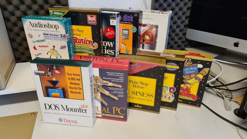 Big Box Software for vintage Apple Macintosh | Kaufen auf Ricardo