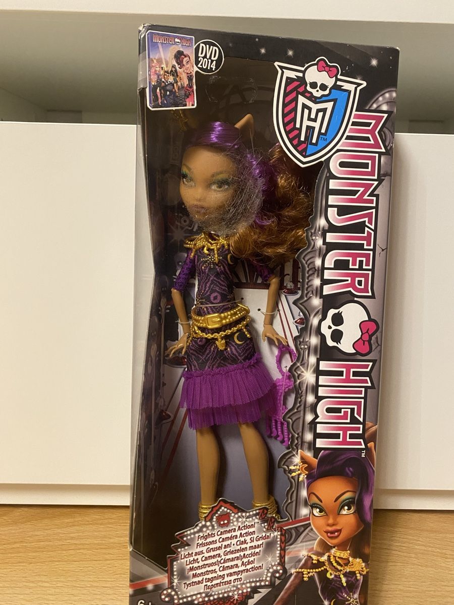 clawdeen wolf - frights camera action - Monster high - OVP (Neu (gemäss ...