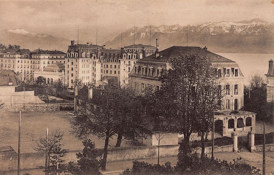 Ouchy, Villa Auckenthaler, circulée 1921 (Gebraucht) in Frauenfeld für ...