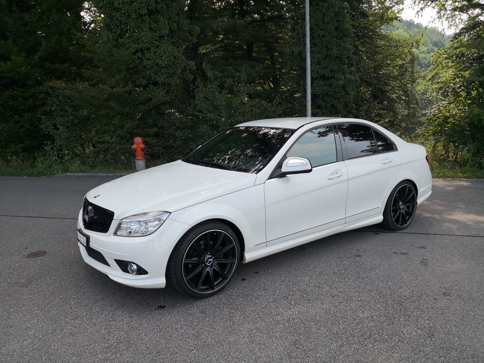 Mercedes C180 White Star 8-fach bereift. Top Zustand (Gebraucht) in ...