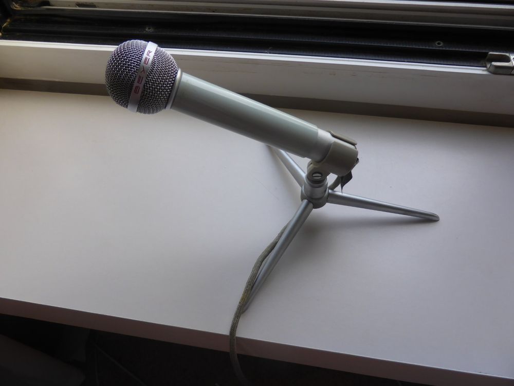 BEYER DEUTSCHLAND M260 MIKROFON AUS DEN 1960 - RARITÄT (Gebraucht) in ...