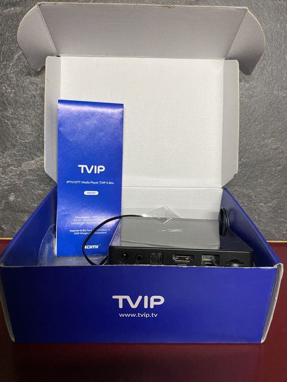 Media Player TVIP S-Box Z7+ (Gebraucht) in Freienbach für CHF 23 – mit Lieferung auf Ricardo kaufen