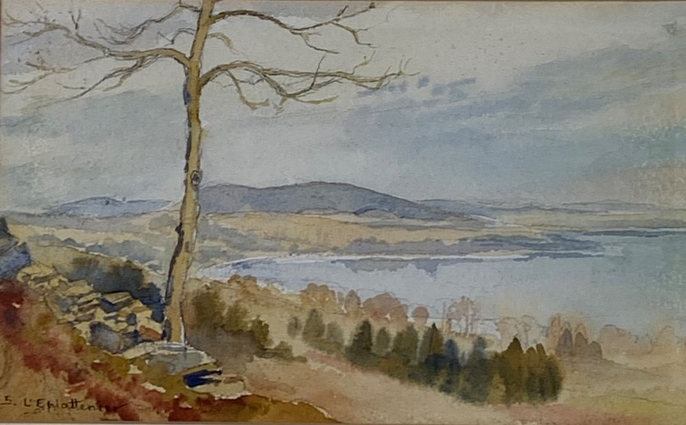 Charles L'ÉPLATTENIER (1874-1946) Aquarell | Kaufen auf Ricardo