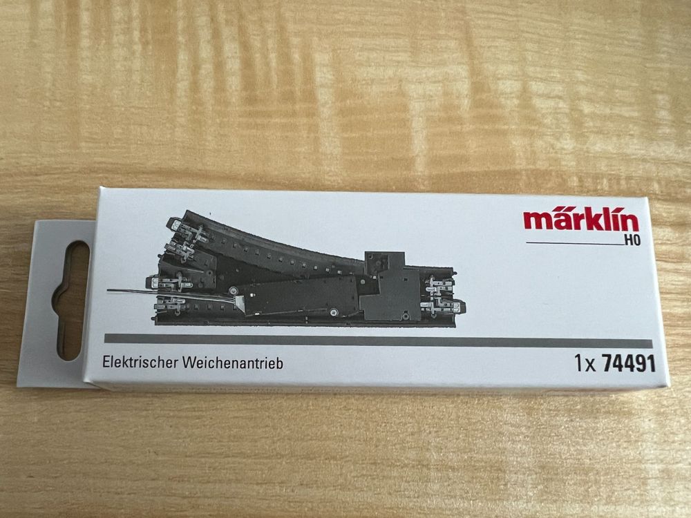 Märklin 74491 C-Gleis Elektrischer Weichenantrieb (Neu und ...
