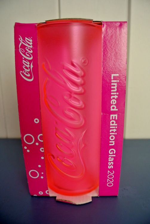 Coca Cola Limited Edition Glas pink *neu (Neu und originalverpackt) in ...