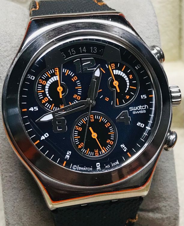 SWATCH IRONY Chronograph Herrenuhr ( Neupreis : 220 CHF ) (Gebraucht ...