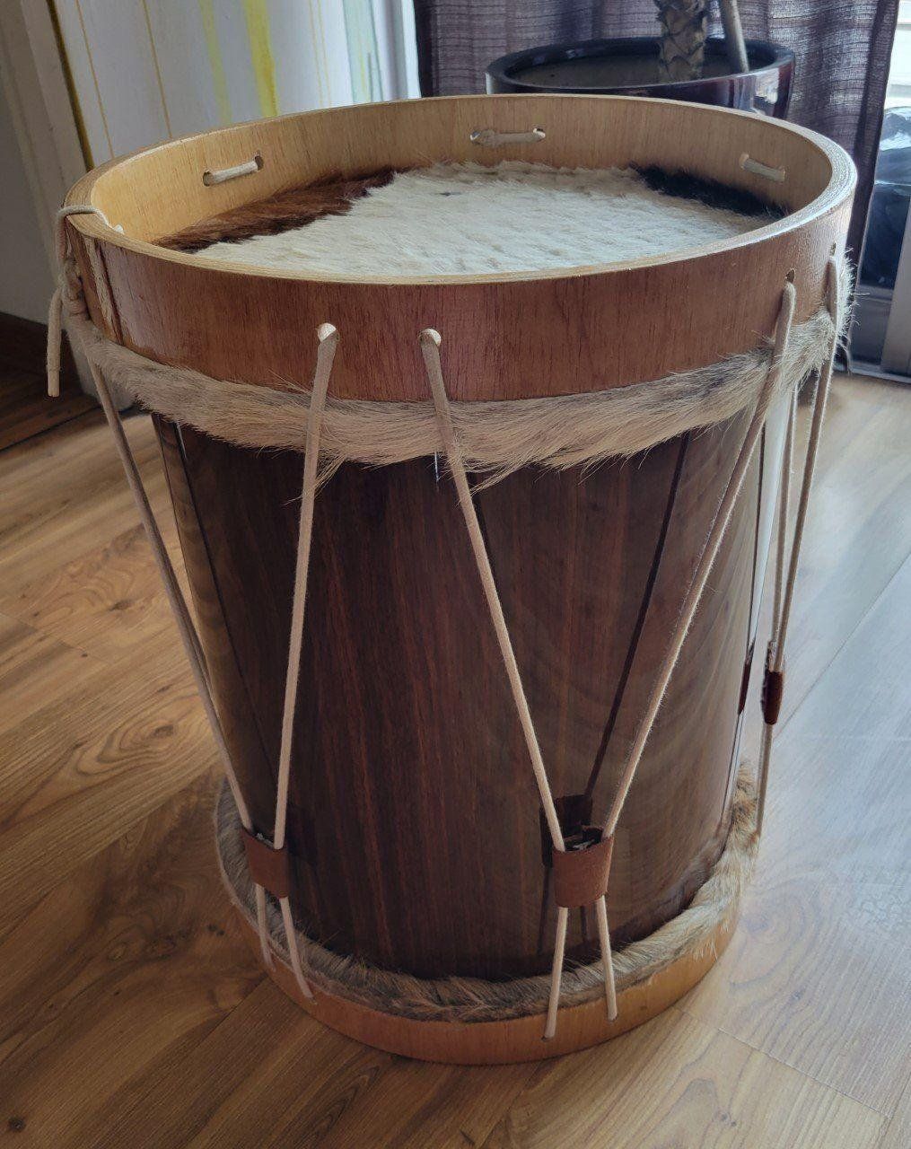 PERU: Bombo Folklore Trommel mit Zubehör, 62 cm x 46 cm,Neu (Neu ...